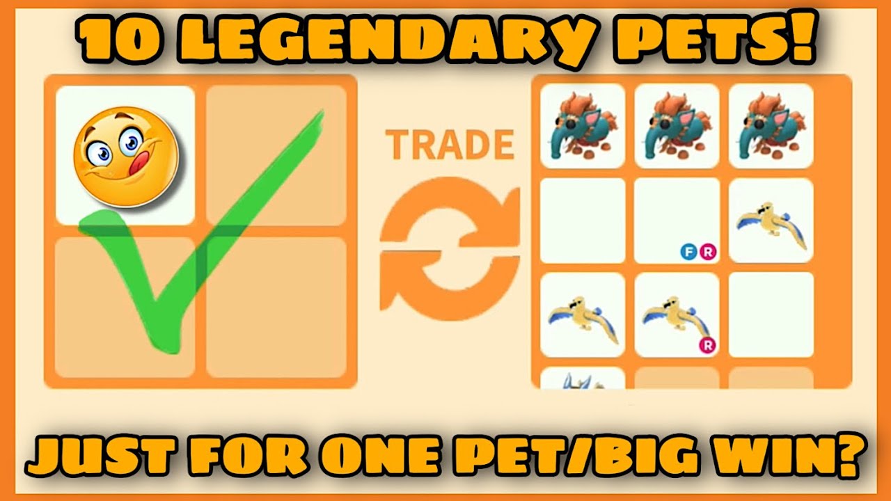 WOW!! 10 LEGENDARY PETS FOR MY PET!!😮😮 + WIN FOR MY DODO BIRD in Adopt ...
