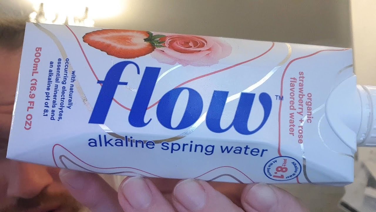 Flow Water, Organic Strawberry + Rose Eco-Friendly - YouTube