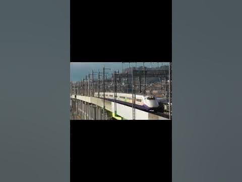 『E2系 J69編成･｢#ディズニー新幹線｣やまびこ201号』2023/12/26(JR東北新幹線・福島駅～仙台駅)#MagicalDreamShinkansen #E2系J69編成 ...