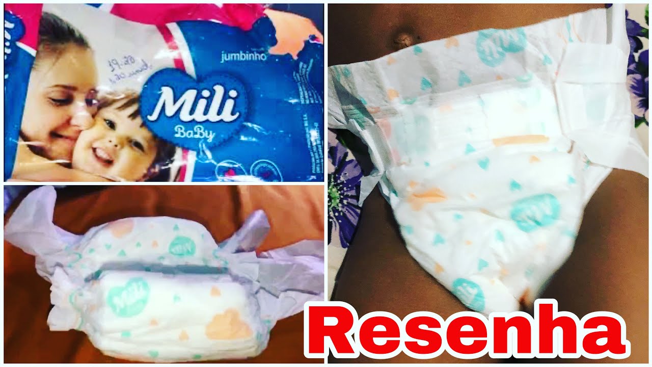 Fralda Mili Baby é boa? Resenha completa - YouTube