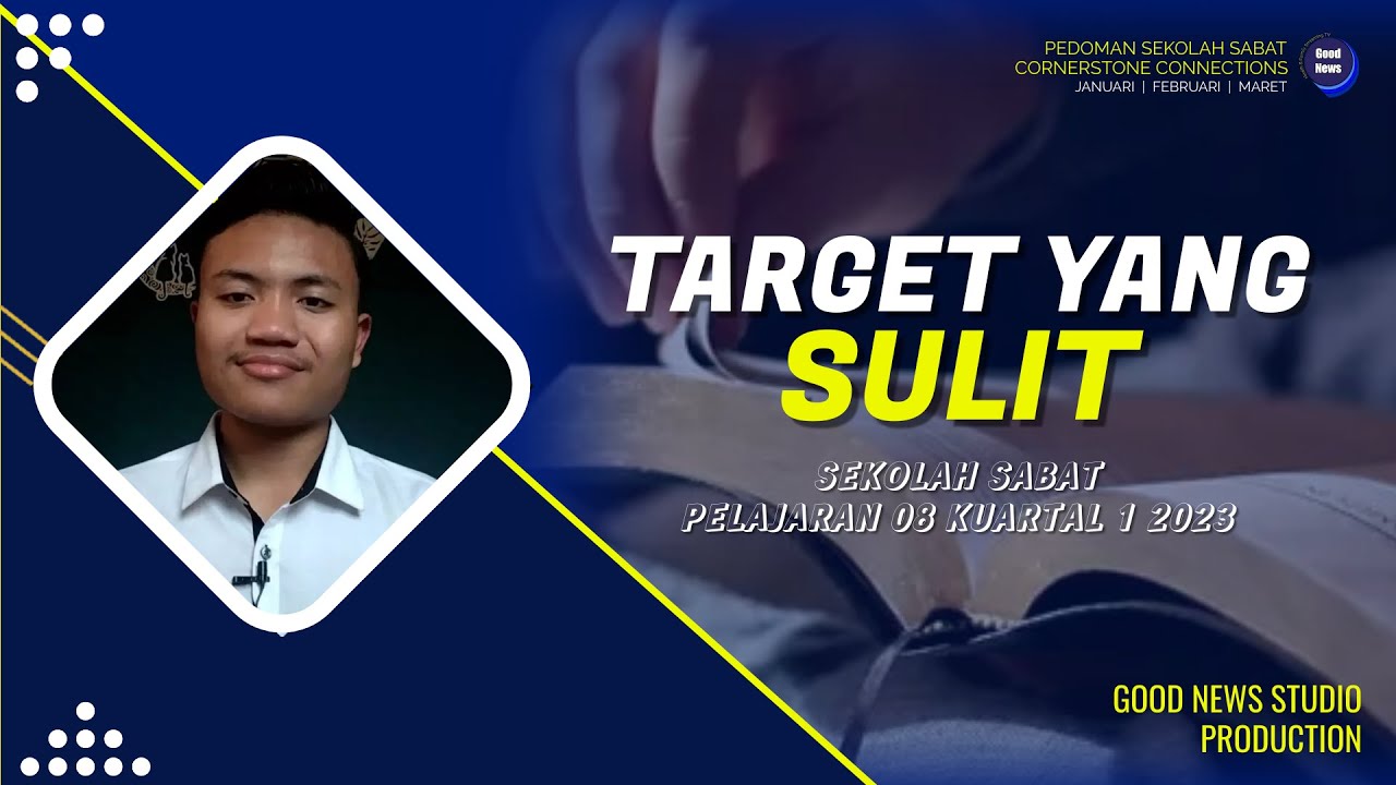 Target Yang Sulit | Cornerstone Sabbath School - Episode 8 - YouTube