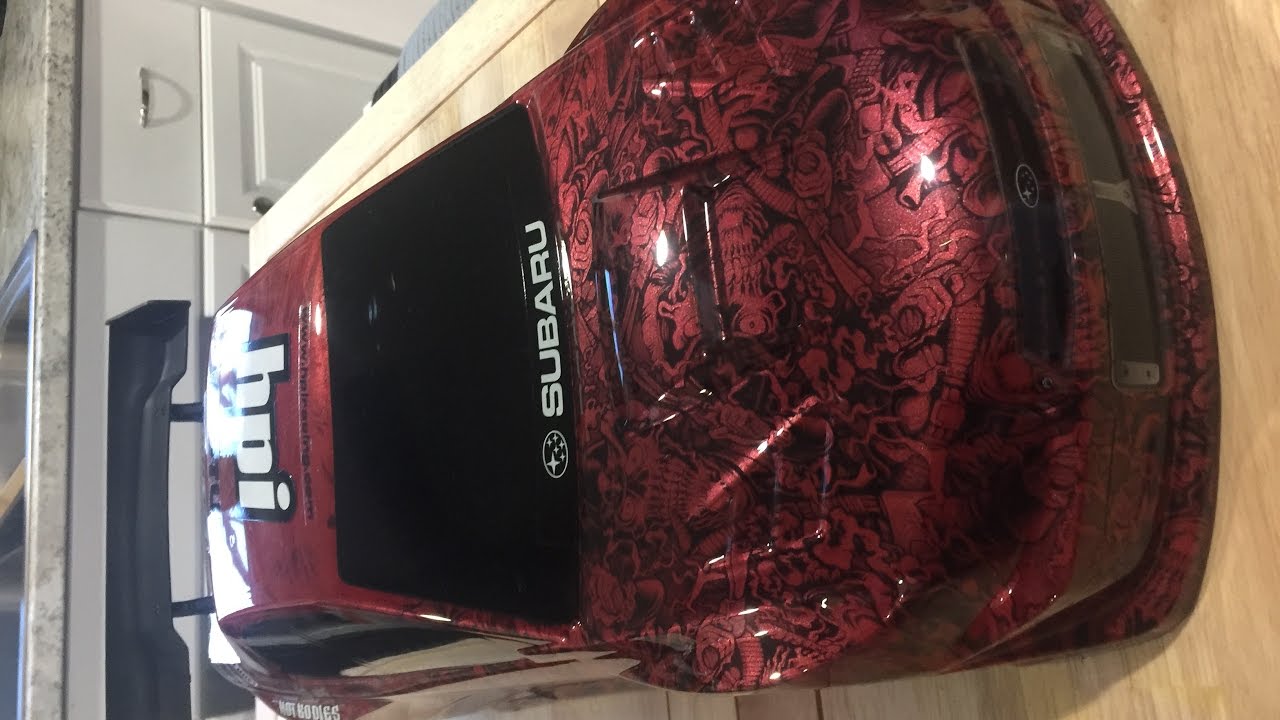 HYDRO DIPPED RC SUBURU WRX J BONEZ GARAGE - YouTube