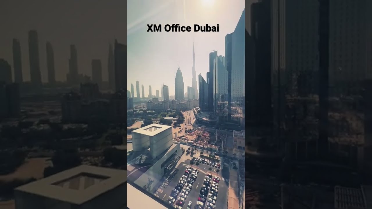 XM Office in Dubai with Nice Burj View | Forex Sekho #Shorts - YouTube