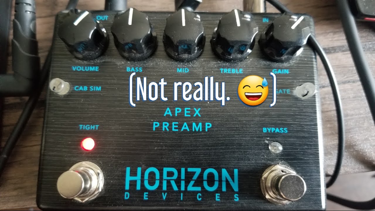 Was I too hard on the Apex Preamp? | Apex Vs Revenant Vs BE-OD into ...