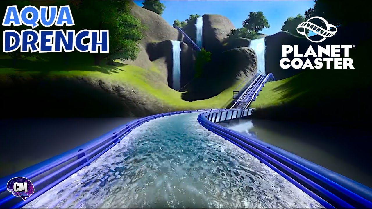 Planet Coaster | Aqua Drench | Water Coaster POV - YouTube