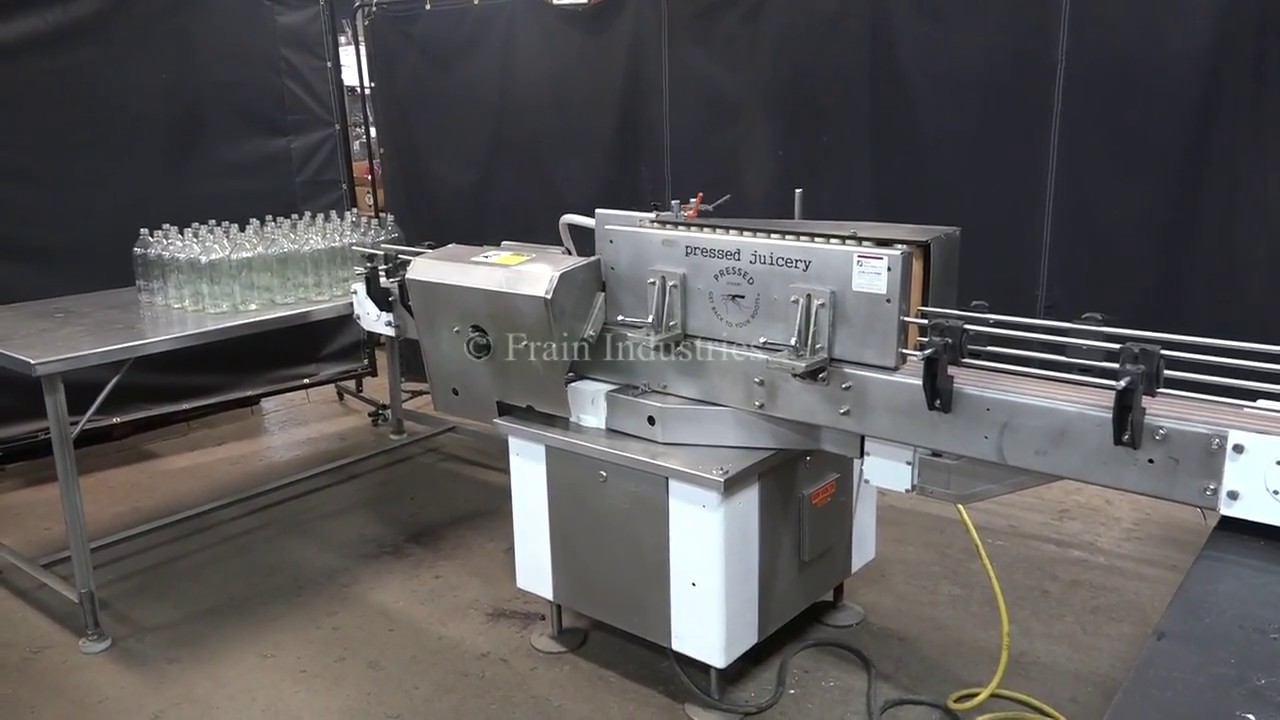 Krones Model Rotina II Labeler Demonstration - YouTube