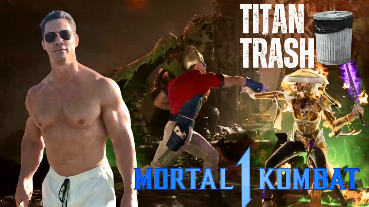 Peacemaker makes Titan battle Ashrah look free | Mortal Kombat 1 - YouTube