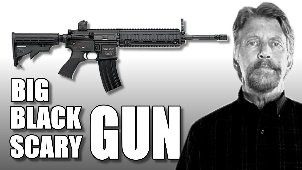 Big Black Scary Gun - YouTube