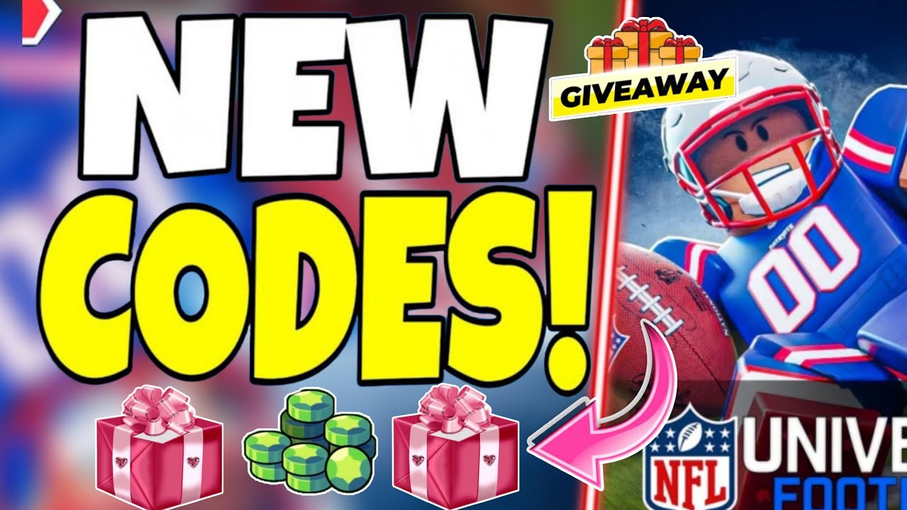 🧸Beta🧸 ULTIMATE FOOTBALL CODES - NFL UNIVERSE FOOTBALL CODES 2025 - YouTube