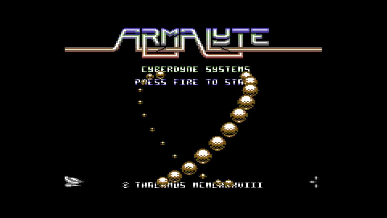 Armalyte Soundtrack (C64) - YouTube