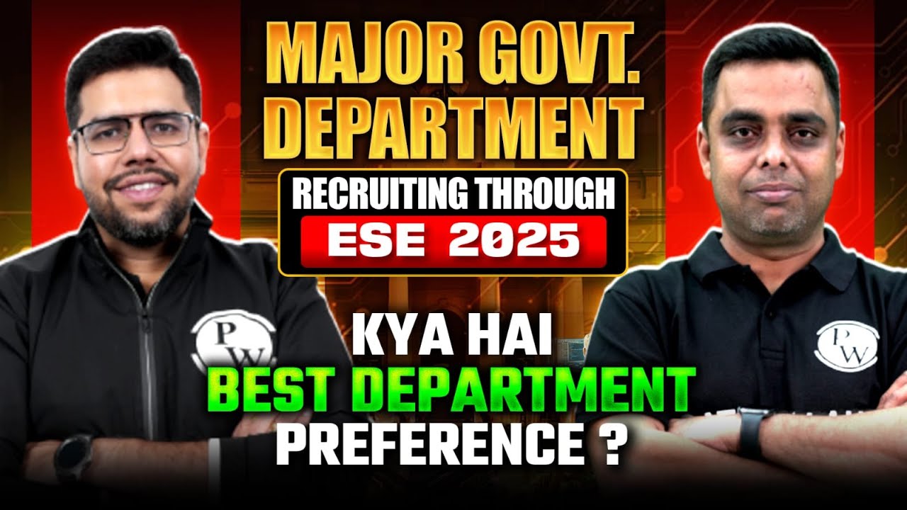 Top Government Departments Recruiting Through UPSC ESE 2025 | ESE ...