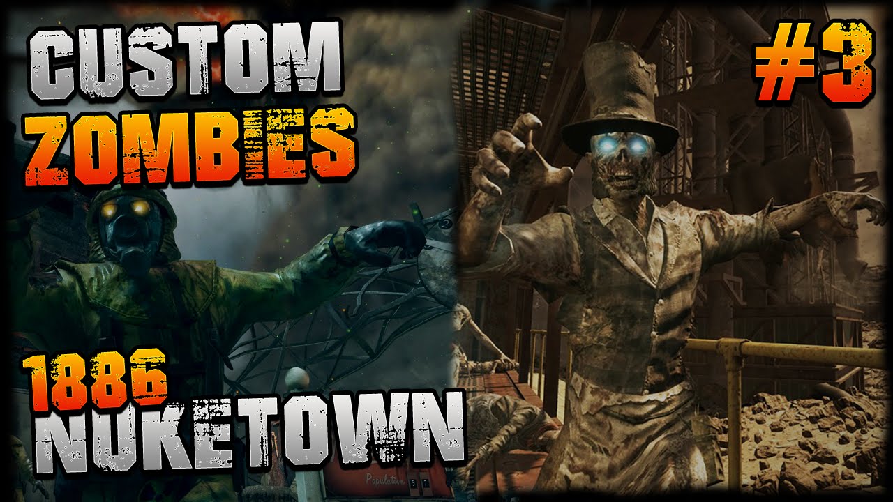 Custom Zombies - "Nuketown 1886" Pt3 THE MEAT GRINDER (COD WAW Custom ...