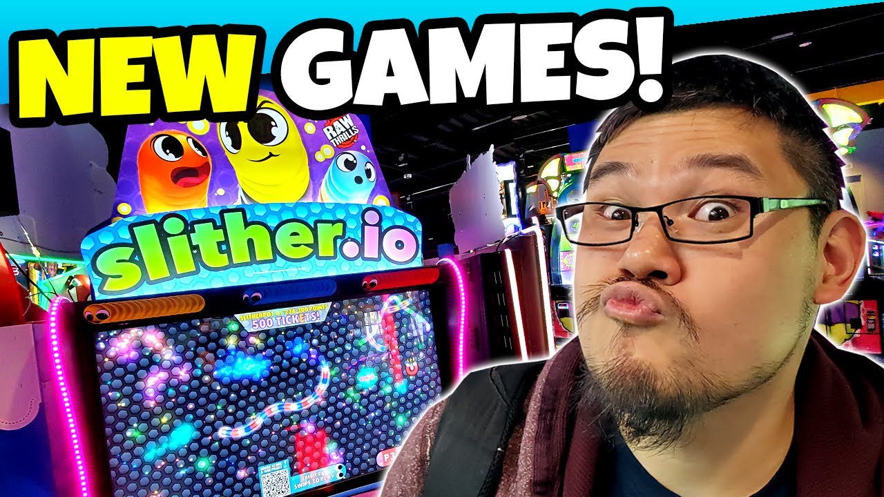 NEW Round 1 Arcade and Games in Las Vegas! - YouTube