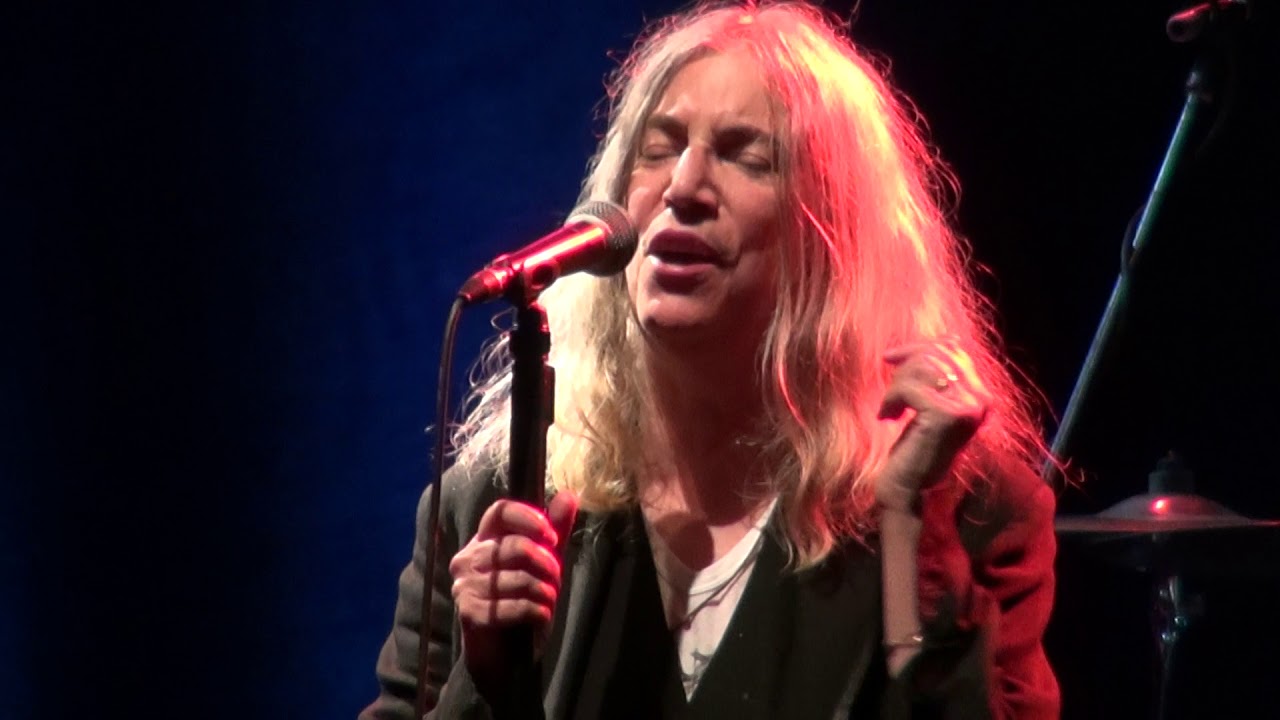 PATTI SMITH Horses Tour Live In Divadlo Archa, Prague, Czech Republic 5 ...
