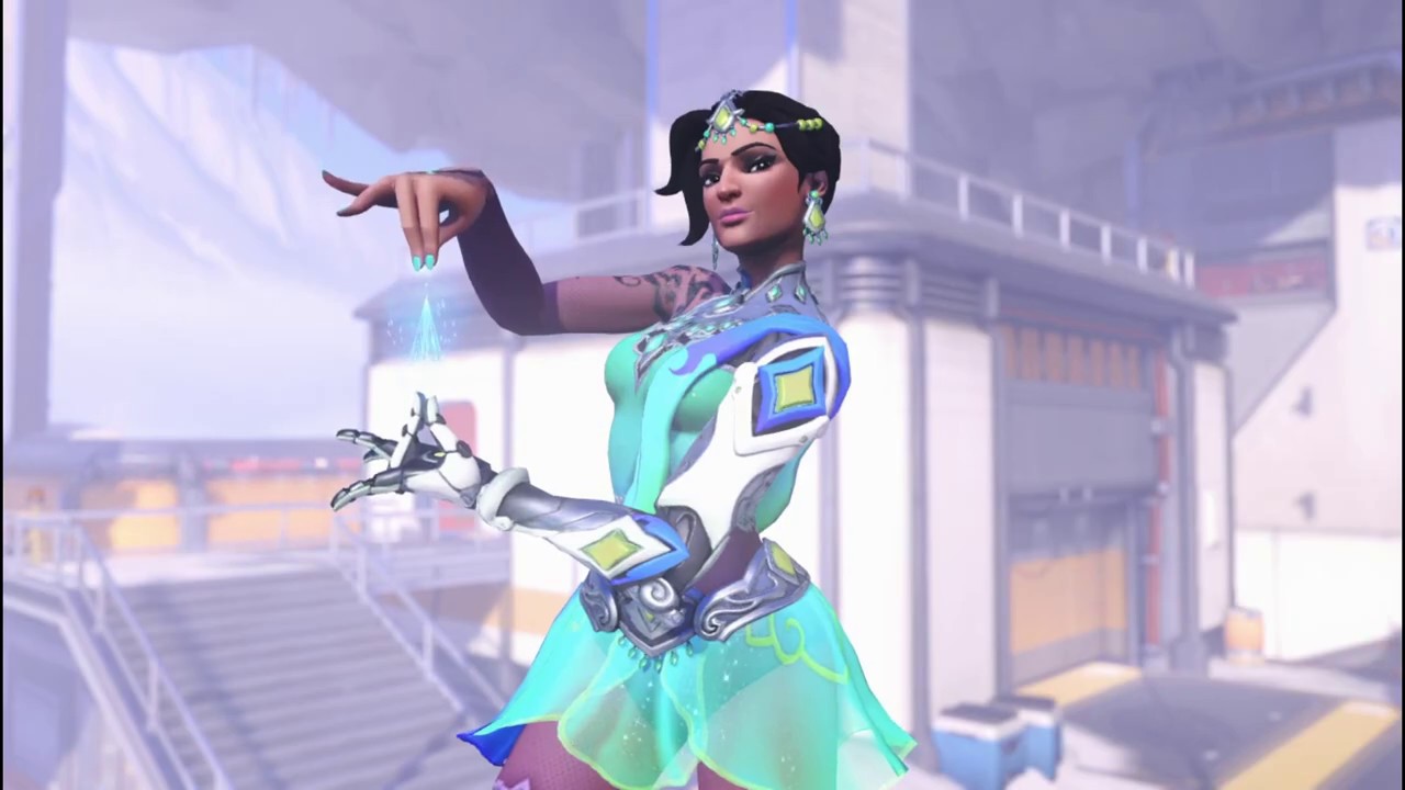 All SYMMETRA skins with GOLDEN GUN - YouTube