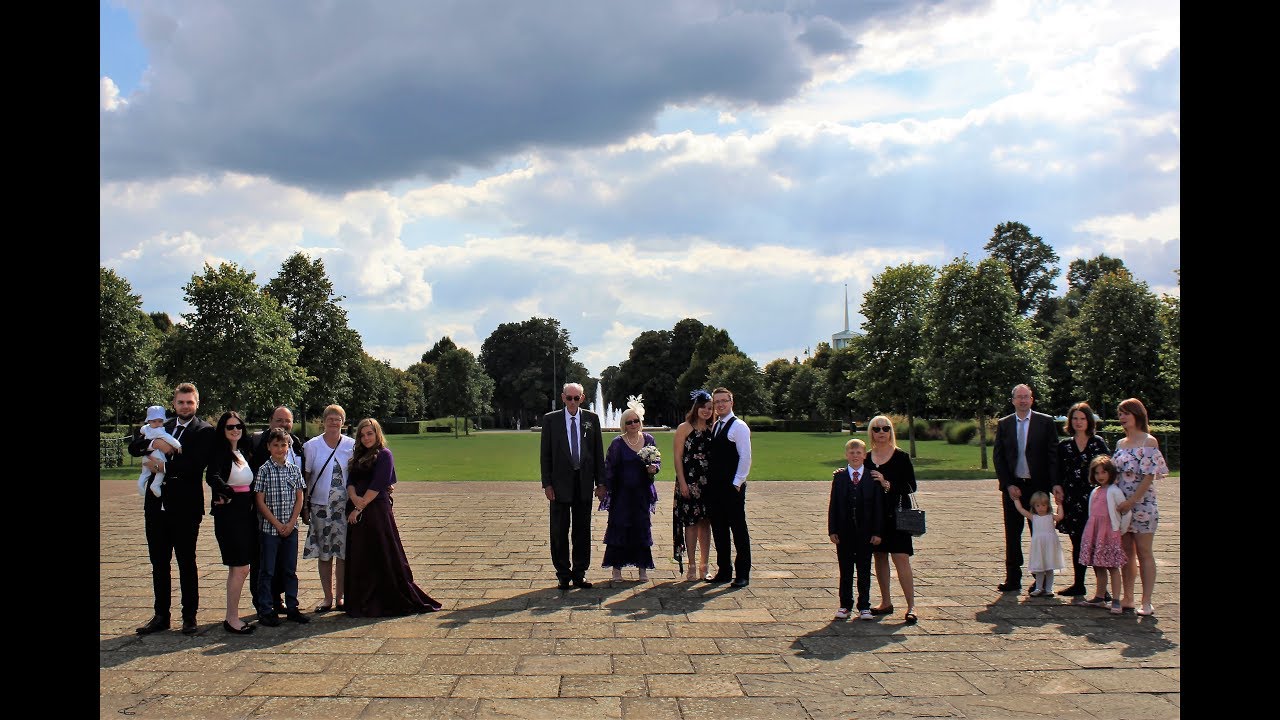 Janet and Derek Kendrew Married at Stevenage Registrar Office - YouTube