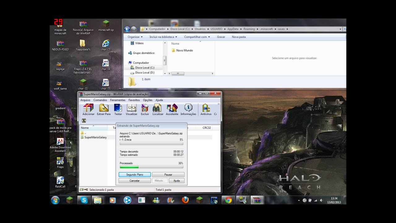 video tutorial como colocar mapas customizados no singleplayer - YouTube