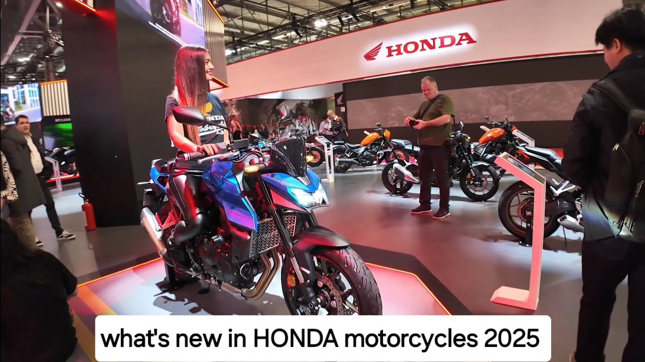 what's new in HONDA motorcycles 2025 - YouTube