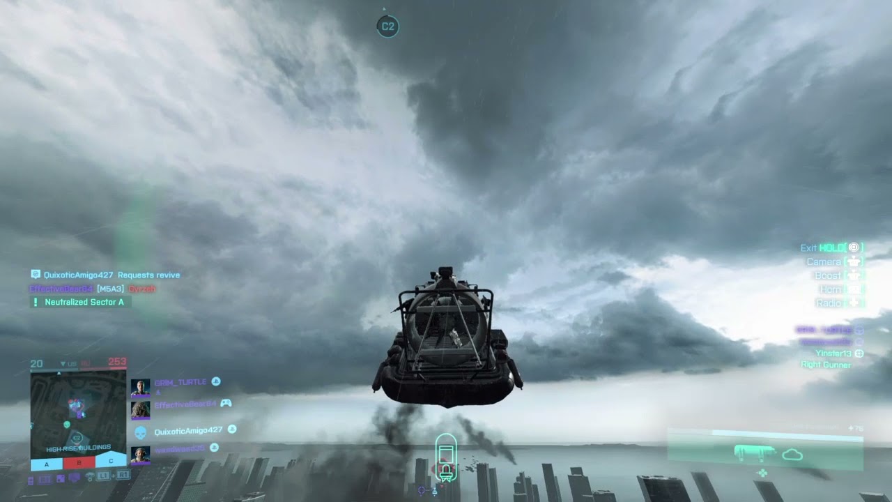 How to fly a hovercraft in battlefield 2042..... - YouTube