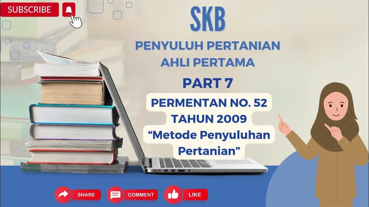 SKB PENYULUH PERTANIAN AHLI PERTAMA (SOAL PART 7) - YouTube