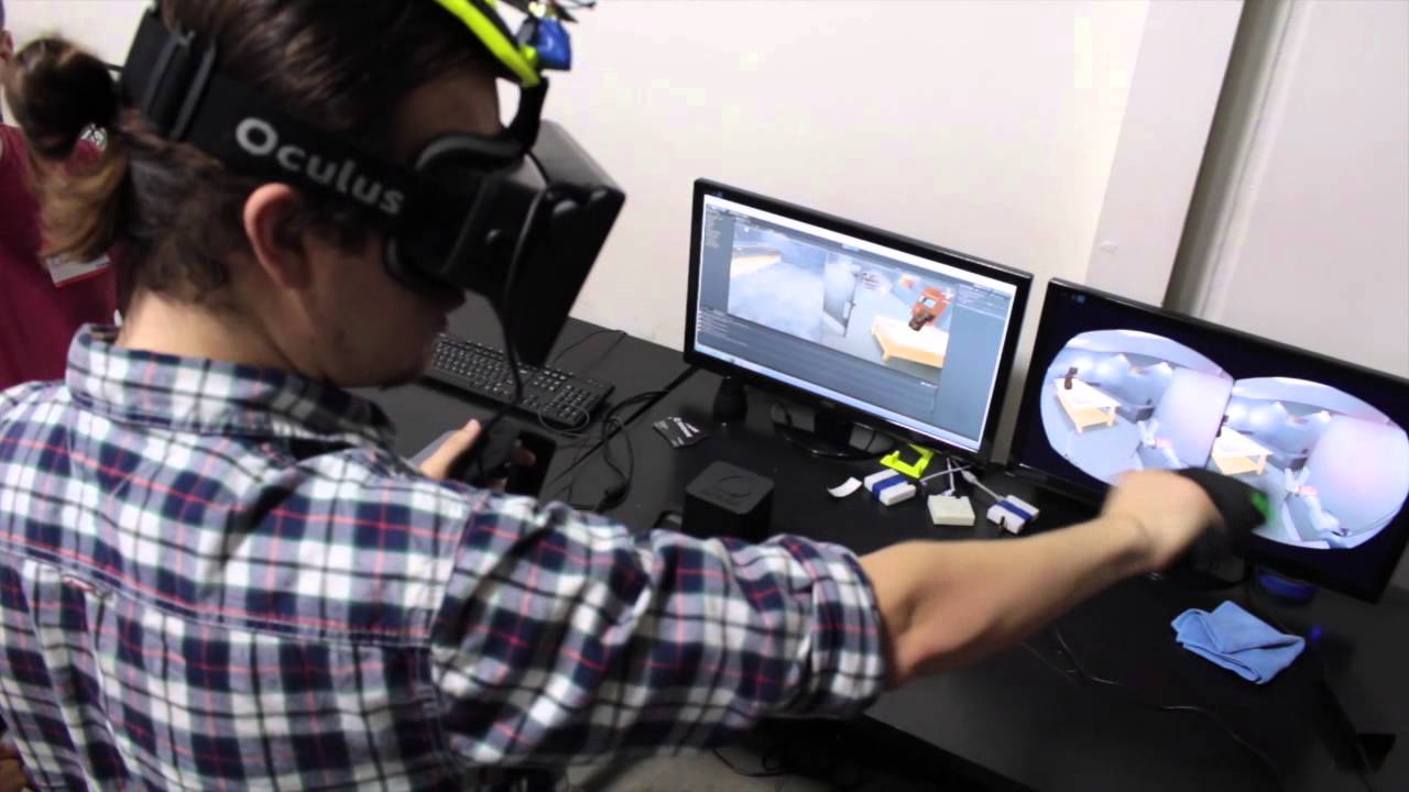 Sixense STEM in action at Silicon Valley VR meetup #11 - YouTube