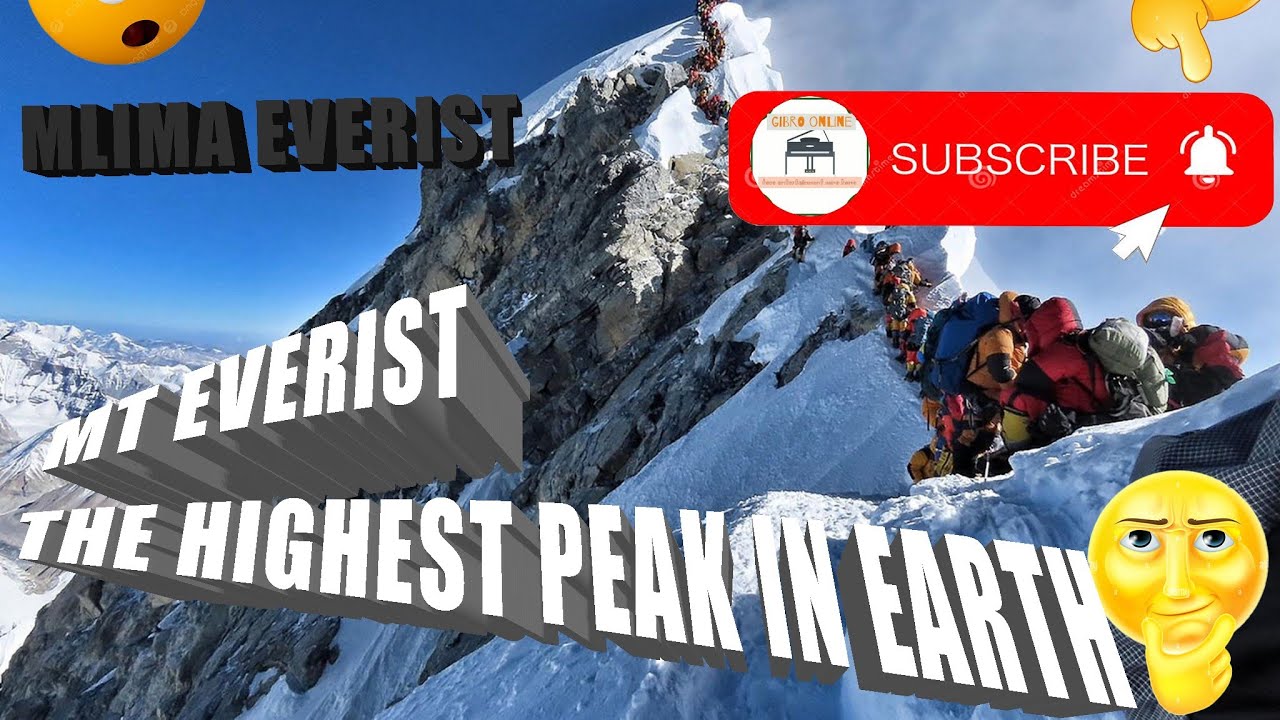 MLIMA MREFU ZAIDI ULIMWENGUNI NA MAAJABU YAKE (MT EVEREST THE HIGHEST ...