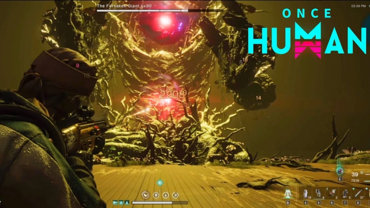 Once Human Forsaken Giant Solo (Boss) - YouTube