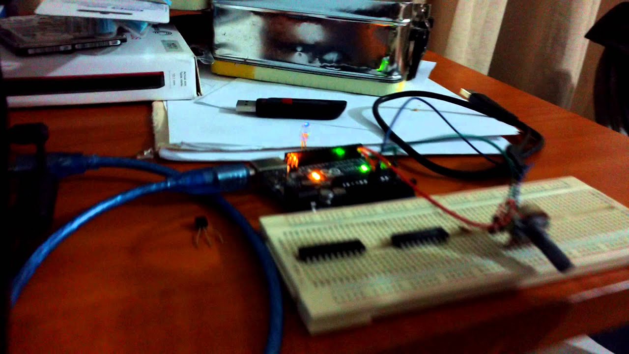 Comunicación Serial Arduino con Labview 2014 - YouTube