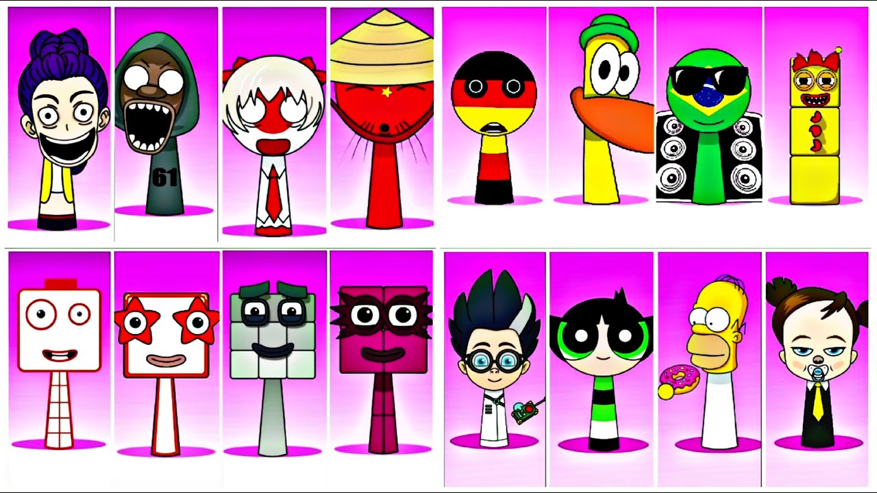 Sprunki OC ALL Phases Full Evolution | Ultimate Incredibox Sprunki Compilation - YouTube