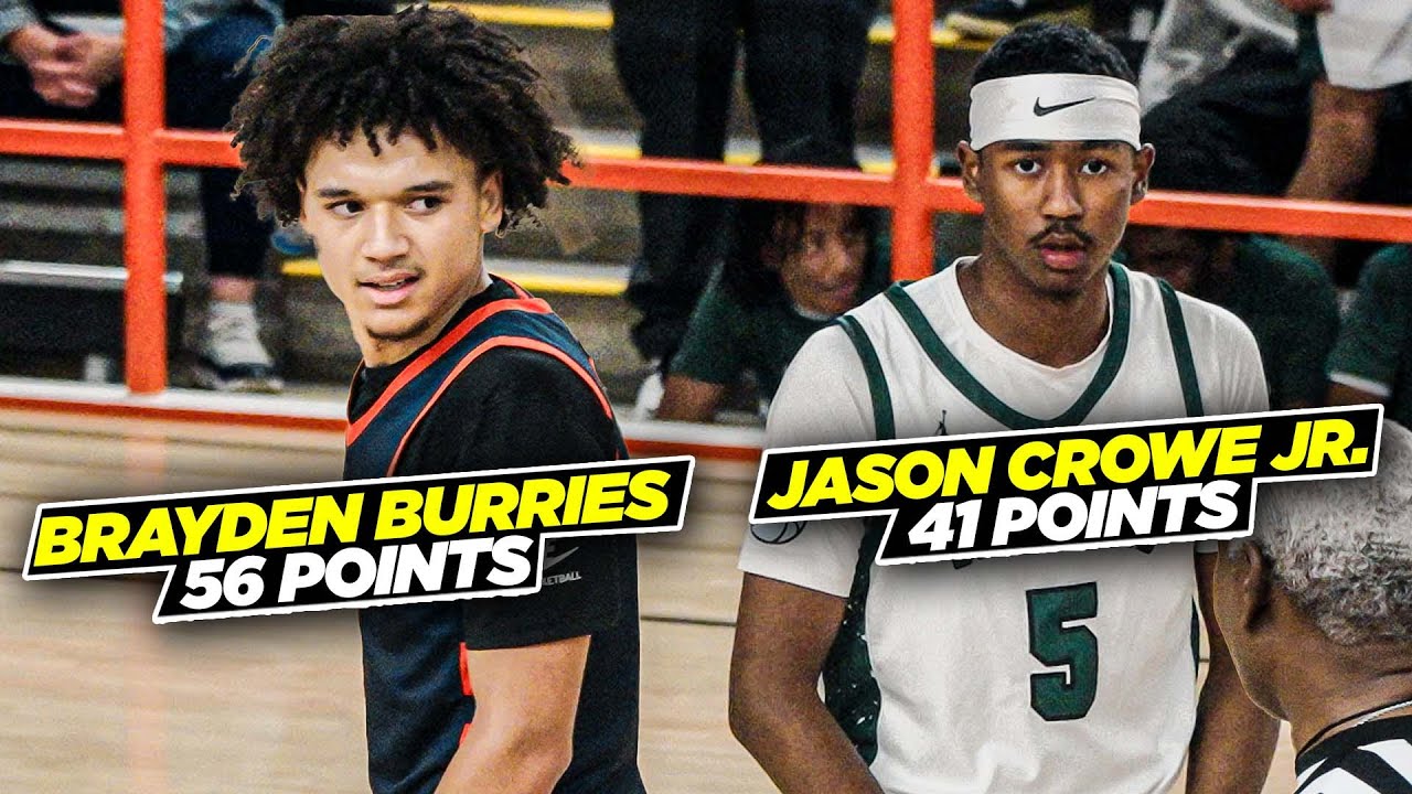 Jason Crowe Jr. & Brayden Burries Went To WAR! | They Combined for 97 ...
