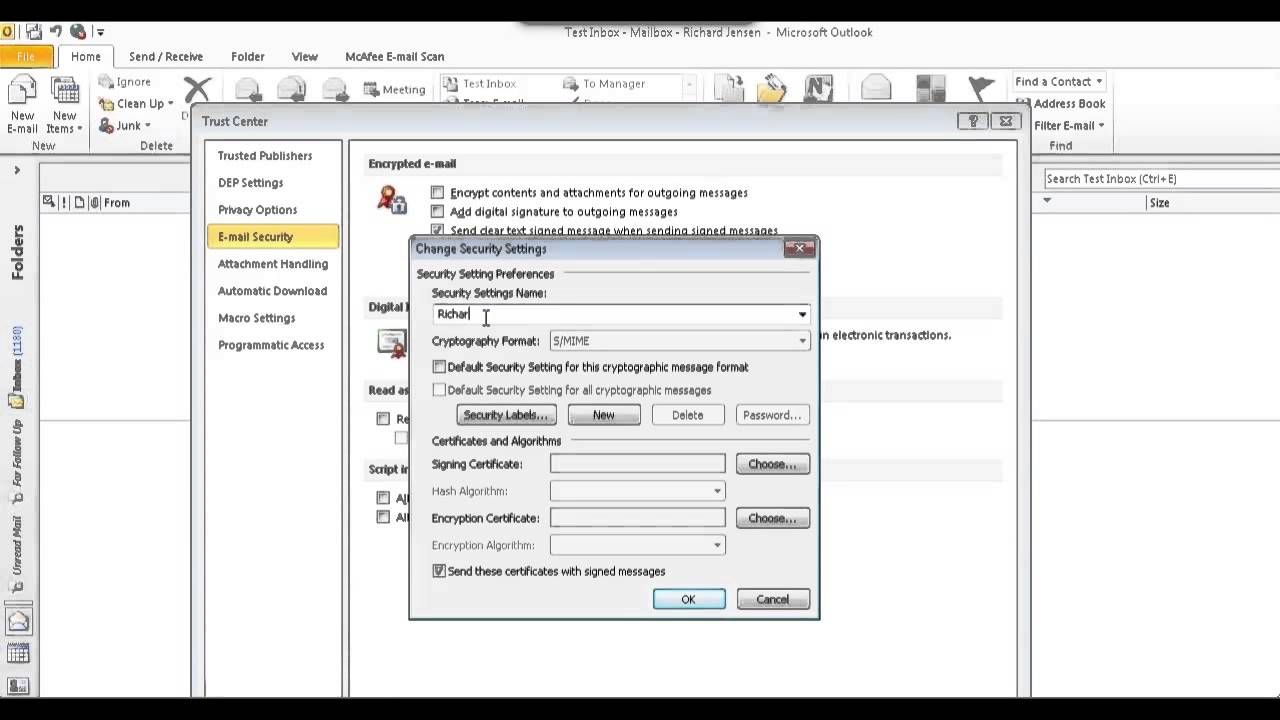 How To Set Up MS Outlook To Sign And Encrypt Emails With An IdenTrust how-to-set-up-ms-outlook-to-sign-and-encrypt-emails-with-an-identrust