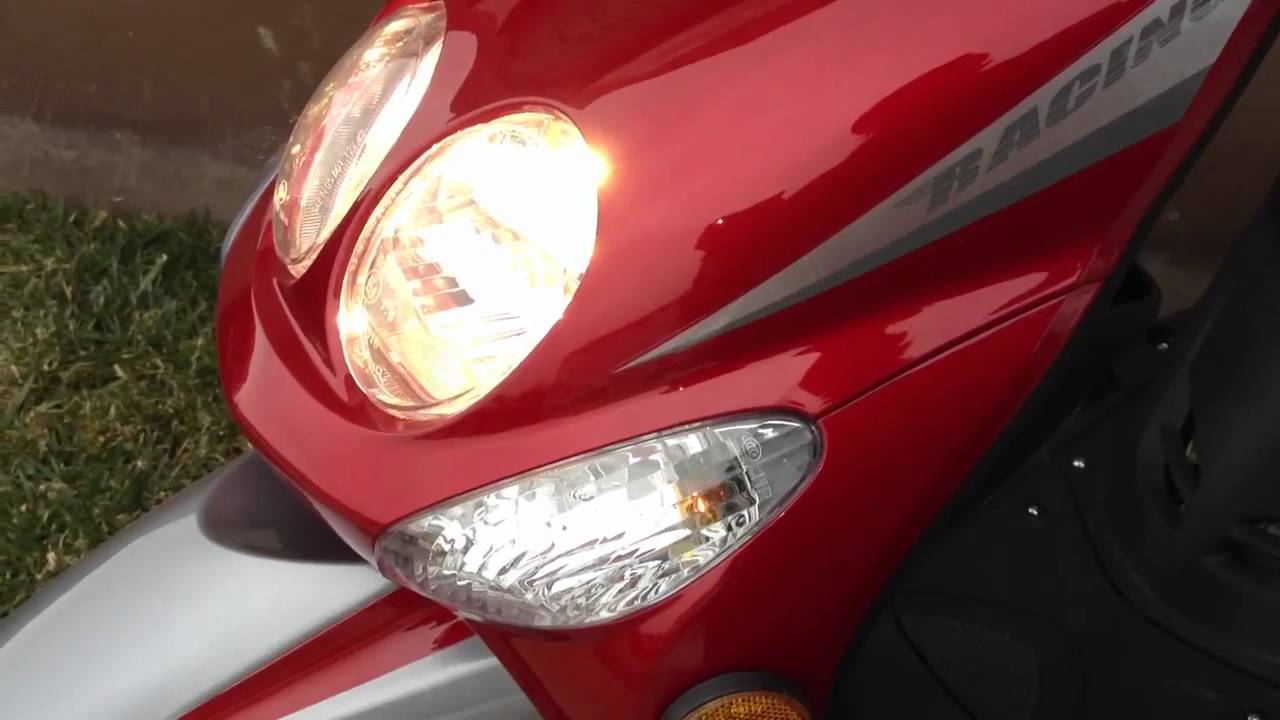 2012 Propel Eclipse Scooter 49.5cc / 50cc Engine Running Walk-around ...