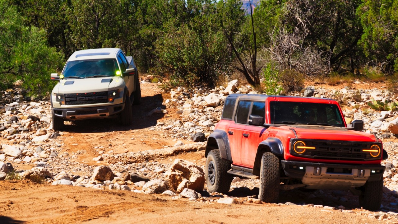 Goldrush Adventure: Epic Off-Roading with Ford Raptors & Bronco Raptors ...