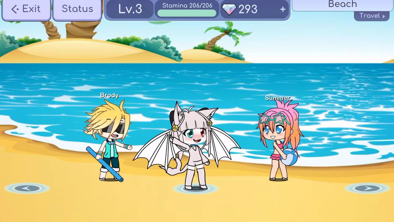 My character in gatcha life! ^^ - YouTube