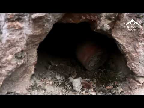 Çizme işareti definesini buldum KÜP altın dolu çıkardım kayadan/treasure hunting