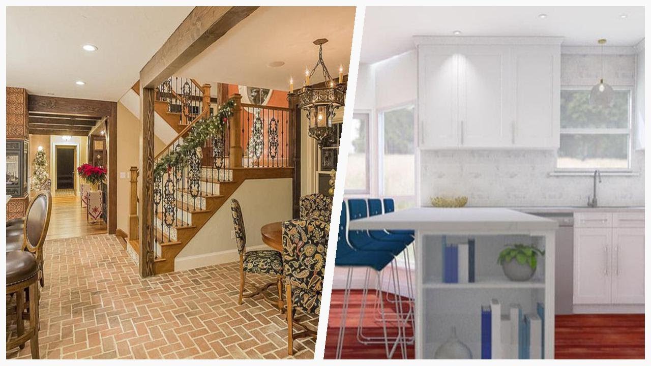 75 Red Floor Kitchen With Marble Backsplash Design Ideas You'll Love 🎀 ...