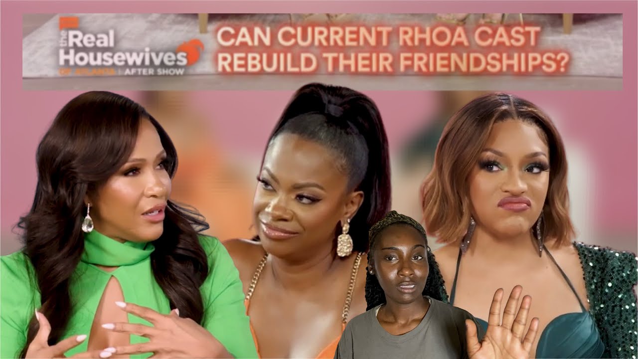 THE RHOA LADIES AGREE TO MOVE FORWARD AFTER SEASON….. KINDA? - YouTube