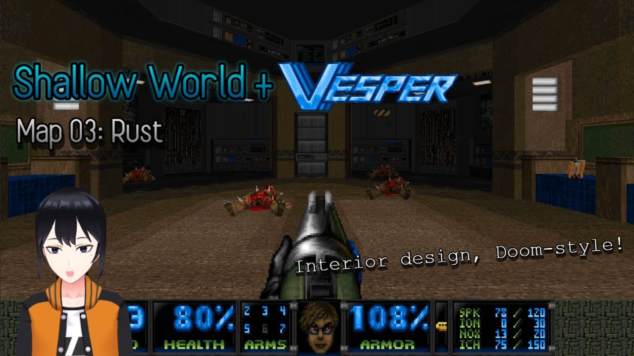 Doom 2 | Shallow World + Vesper, map 03: Rust - YouTube