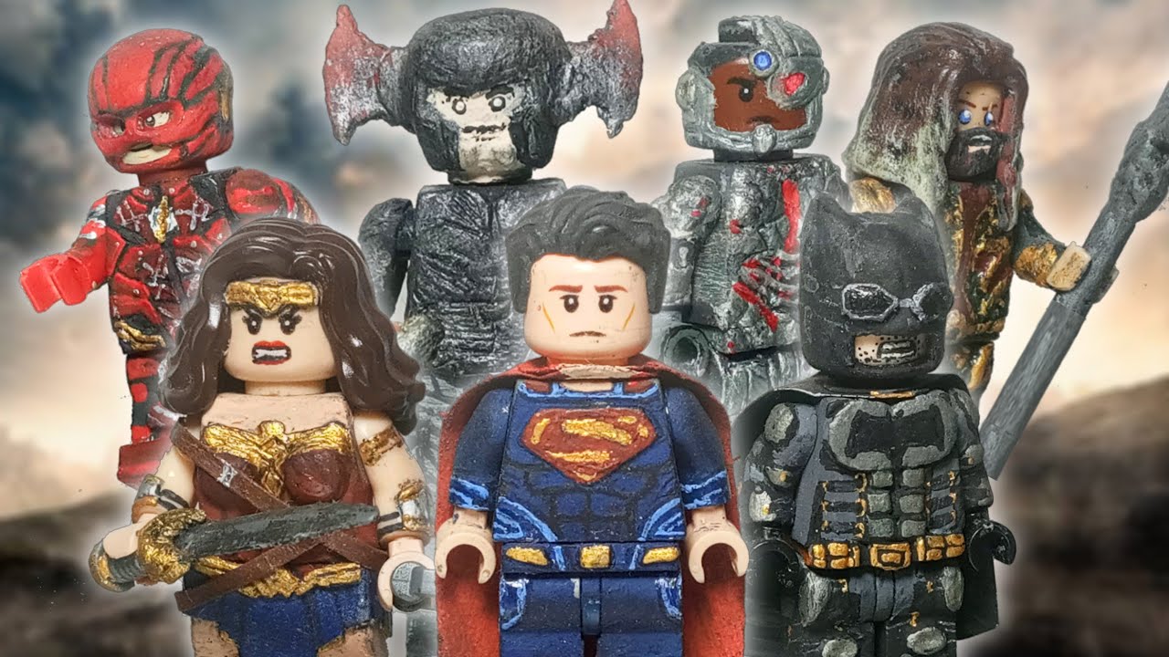 LEGO Custom JUSTICE LEAGUE (2017) - showcase - YouTube