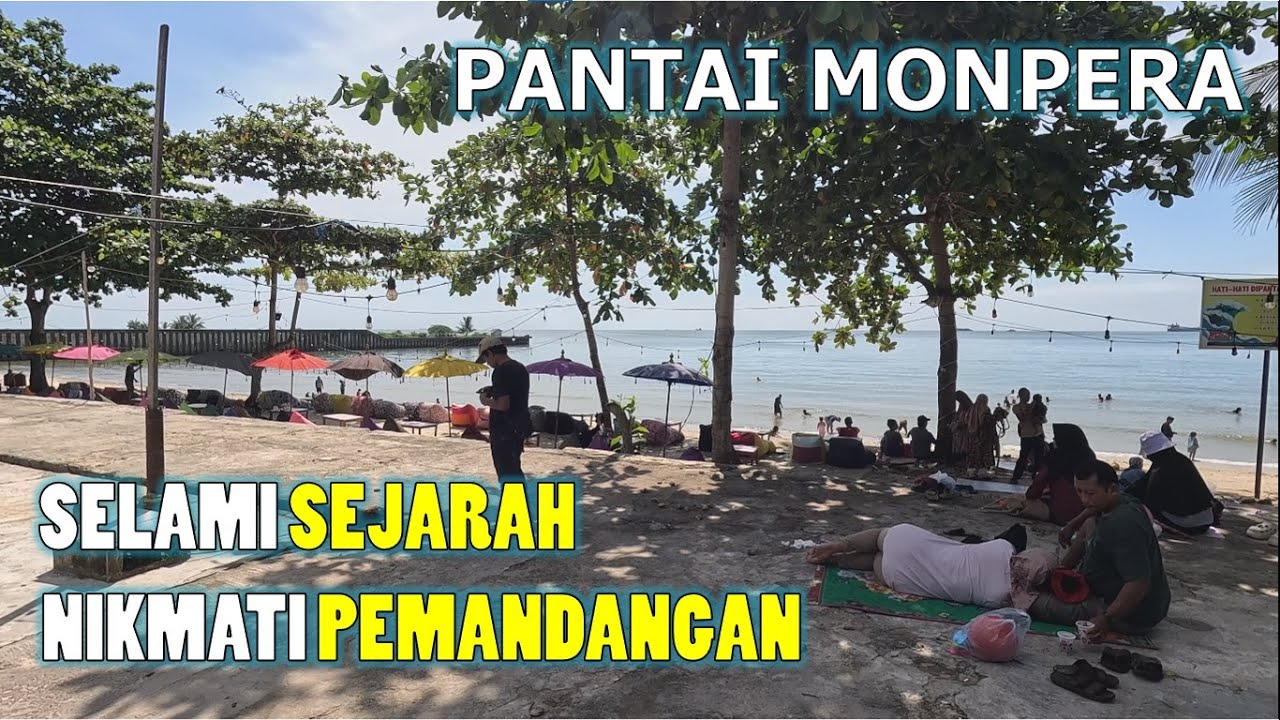 DESTINASI WISATA SARAT SEJARAH | PANTAI MONPERA BALIKPAPAN - YouTube