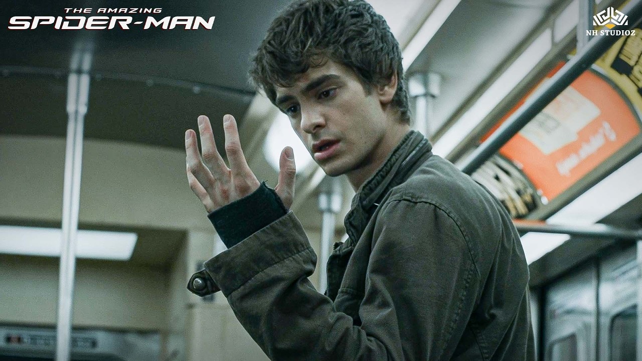Spider-Man Subway Fight Scene - The Amazing Spider-Man (2012) Hollywood ...