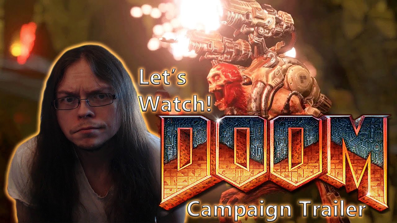 Let's Watch DOOM Campaign Trailer - YouTube