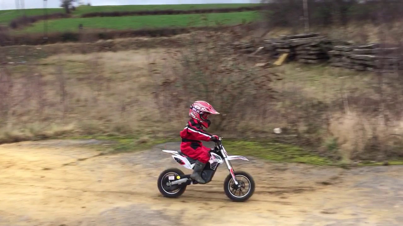 Crazy Stan riding Rocket DB500 electric motocross bike - YouTube