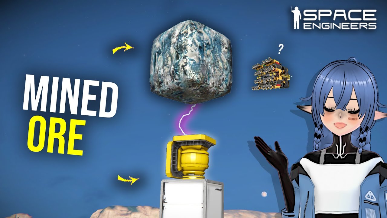 This Mod Makes Ore Deposits Come to You Instead, Space Engineers - YouTube