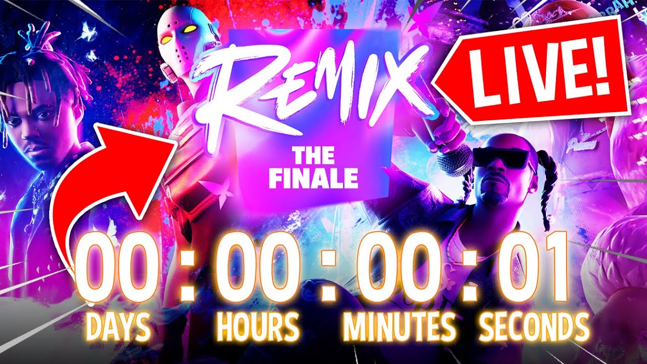 🔴 ¡EVENTO FINAL DE FORTNITE! CONCIERTO REMIX! EMPIEZA LA NUEVA ...
