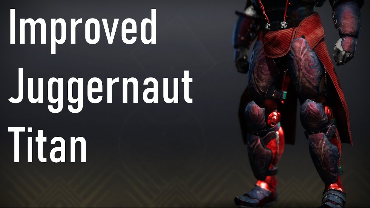 Destiny 2 - Stacking Tank Buffs with Mark 44 and Juggernaut - YouTube