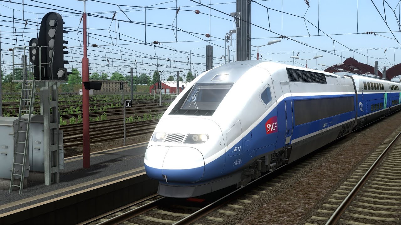 Train Simulator Classique : Strasbourg - Karlsruhe en TGV 2N2 ...
