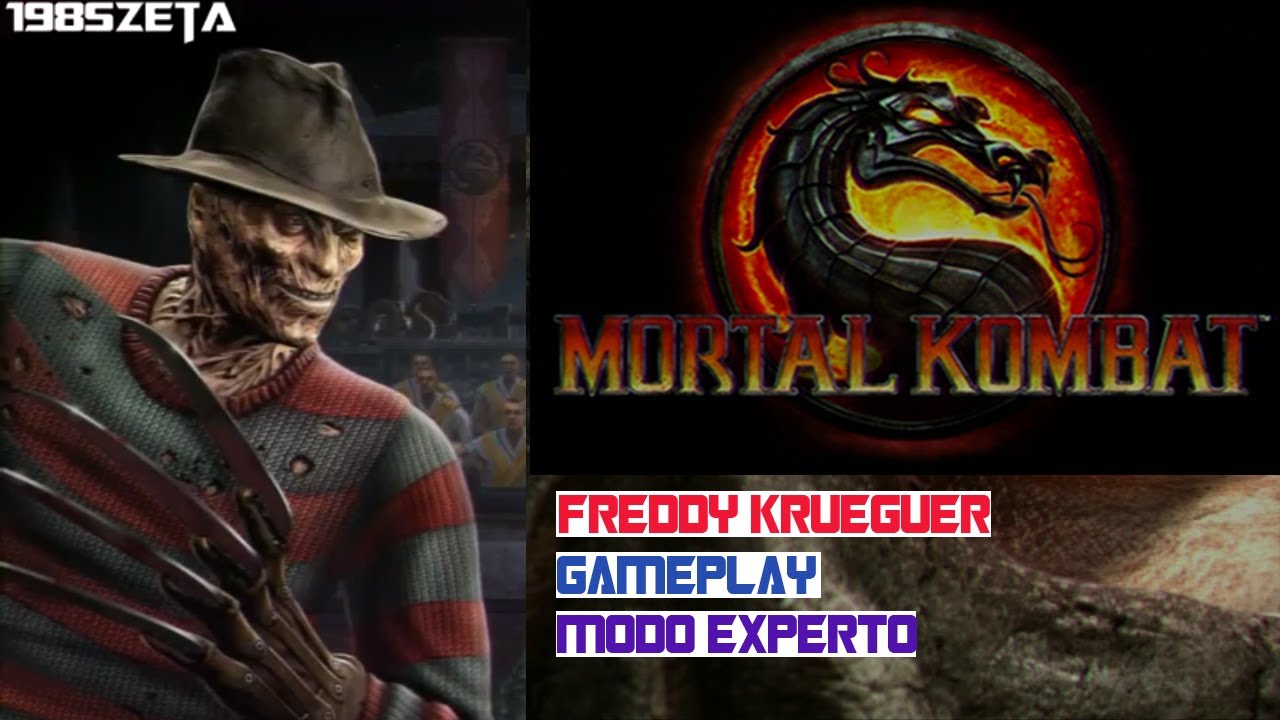 Mortal Kombat 9: Gameplay Freddy Krueguer Modo Experto - YouTube