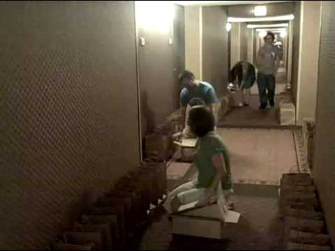 Room 704 Party Prep at BlogHer '09 - YouTube