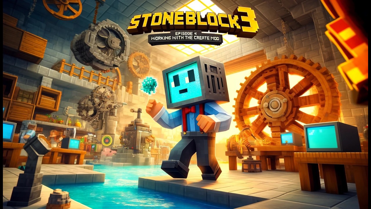 Unleashing Creativity with Create Mod! (Part 4) - Modded Minecraft ...